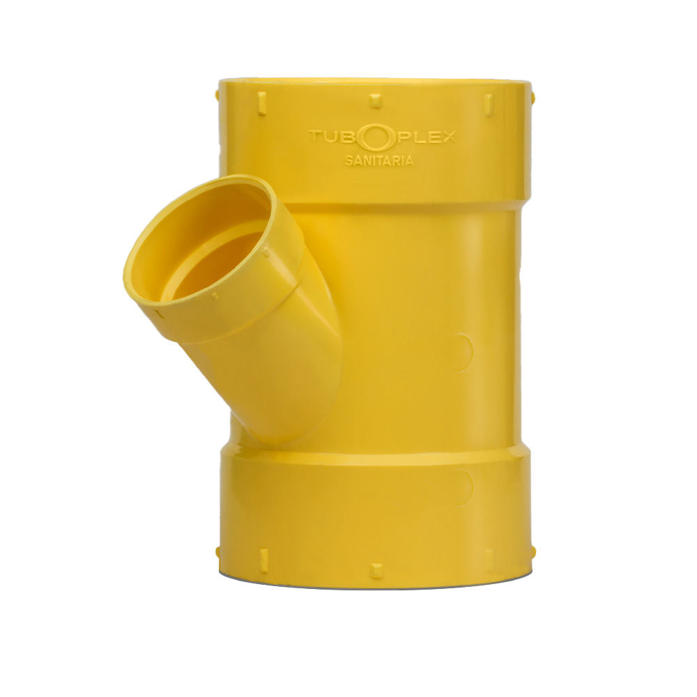 Yee Sanitaria Reducida 3" x 2" - Tul