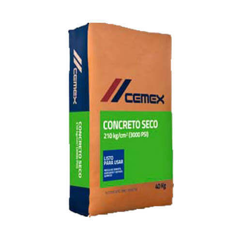 Concreto Seco 210 kg/cm2 40 kg - Tul