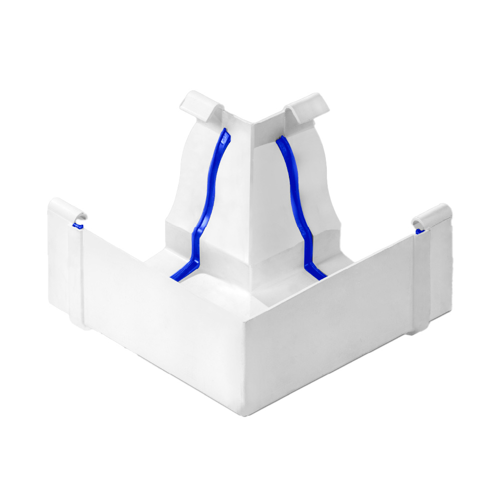Esquina Interior PVC 23 x 23 x 14 cm - Tul