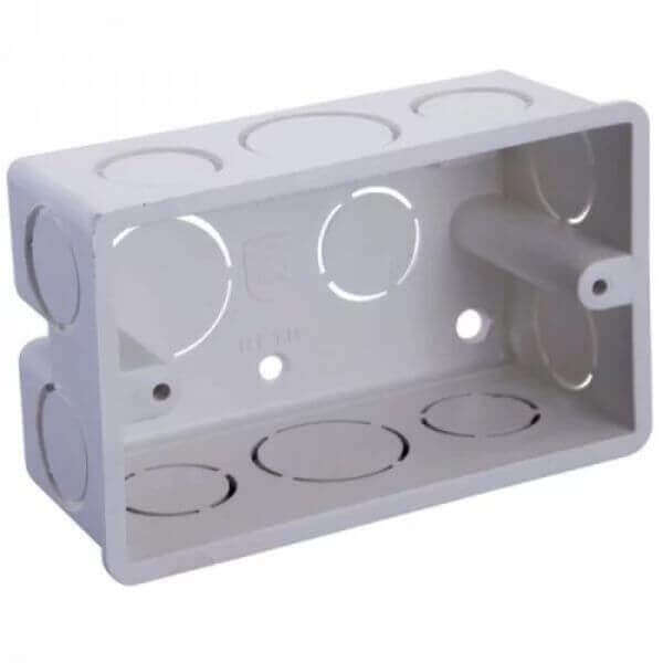 Caja Rectangular 2x4 Reforzada 5800 Sin Tapa - Tul