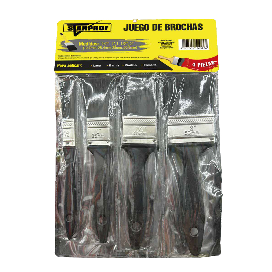 Juego de Brochas 4 un - Tul