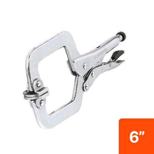 Pinza de Presión Tipo 'C' Mordaza Autoajustable 6" - Tul