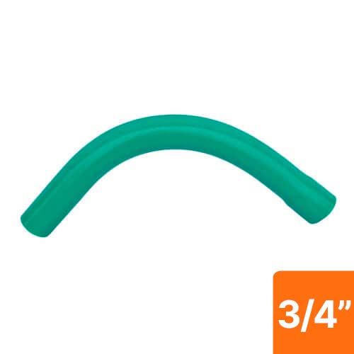 Curva Conduit CXE 3/4" 90° PVC - Tul