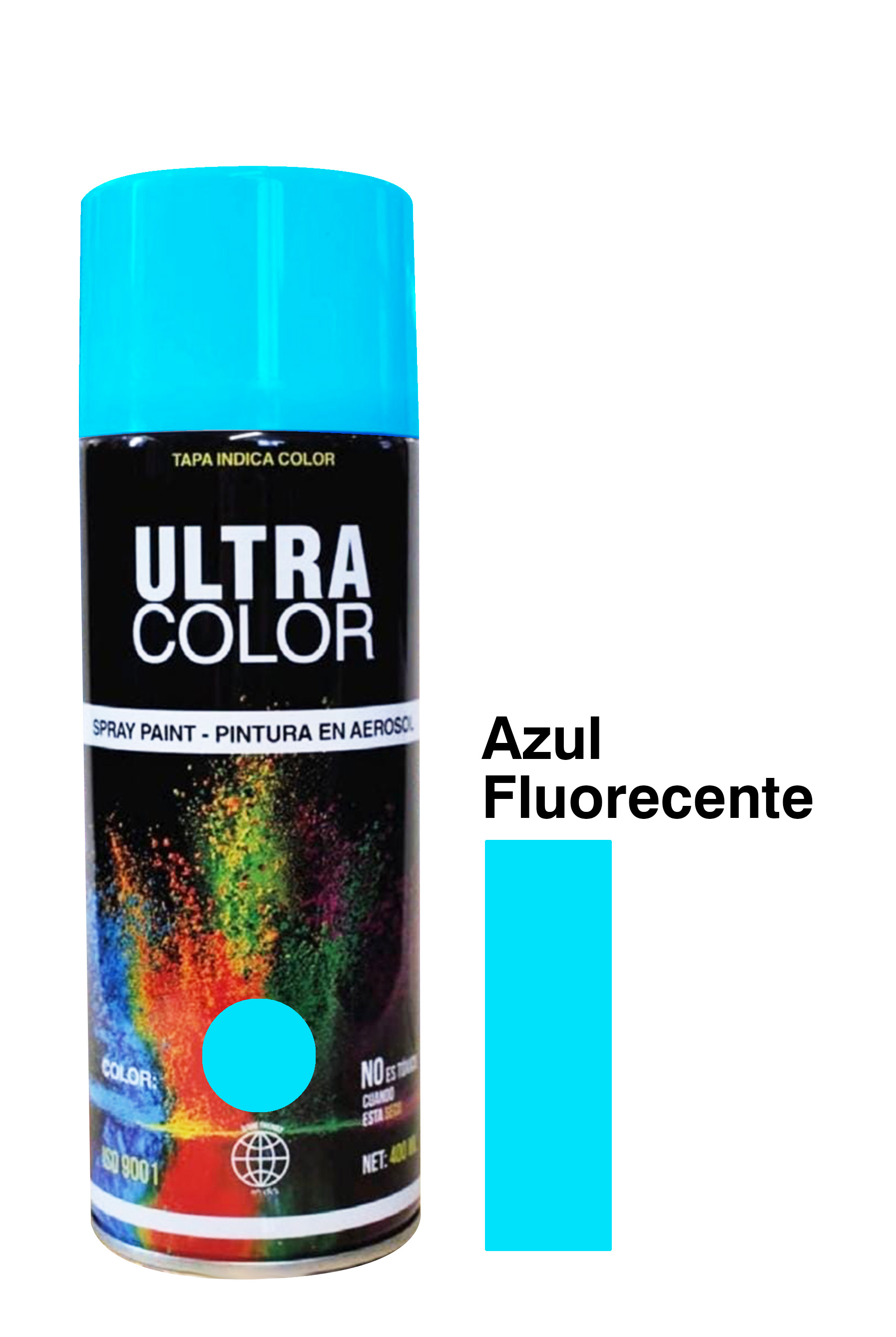 Aerosol Fluorescente Azul 400 ml - Tul