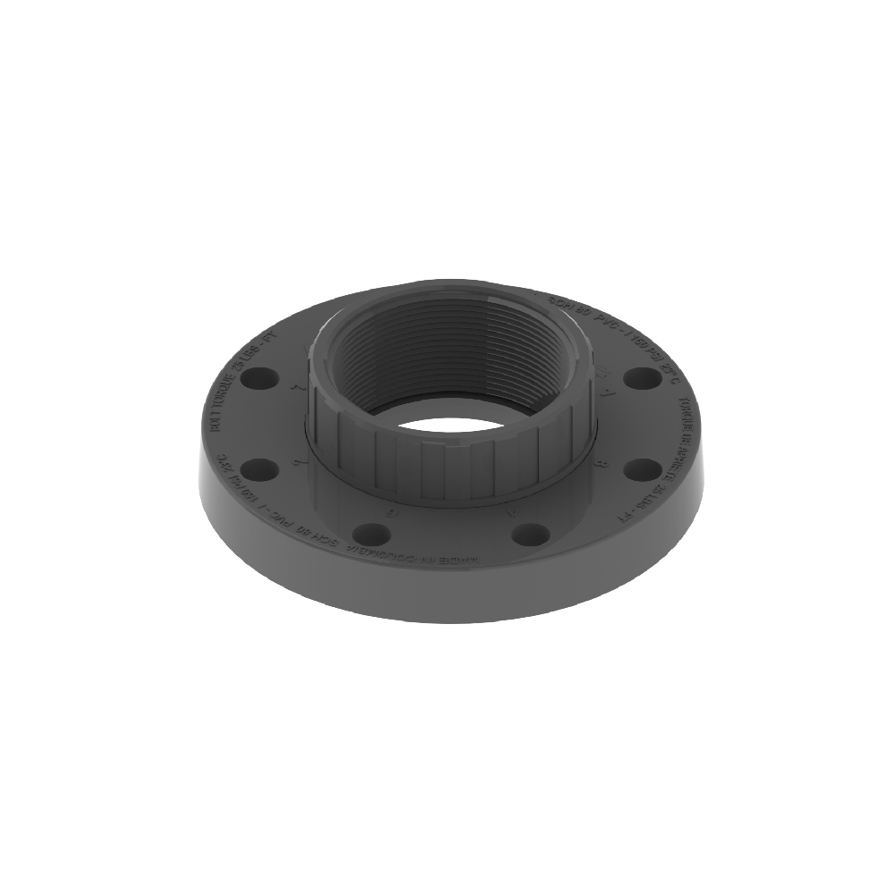 Brida PVC Tipo Pesado Van Stone Roscar 4" - Tul