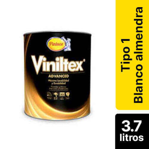 Viniltex Advanced Blanco Almendra - Tul