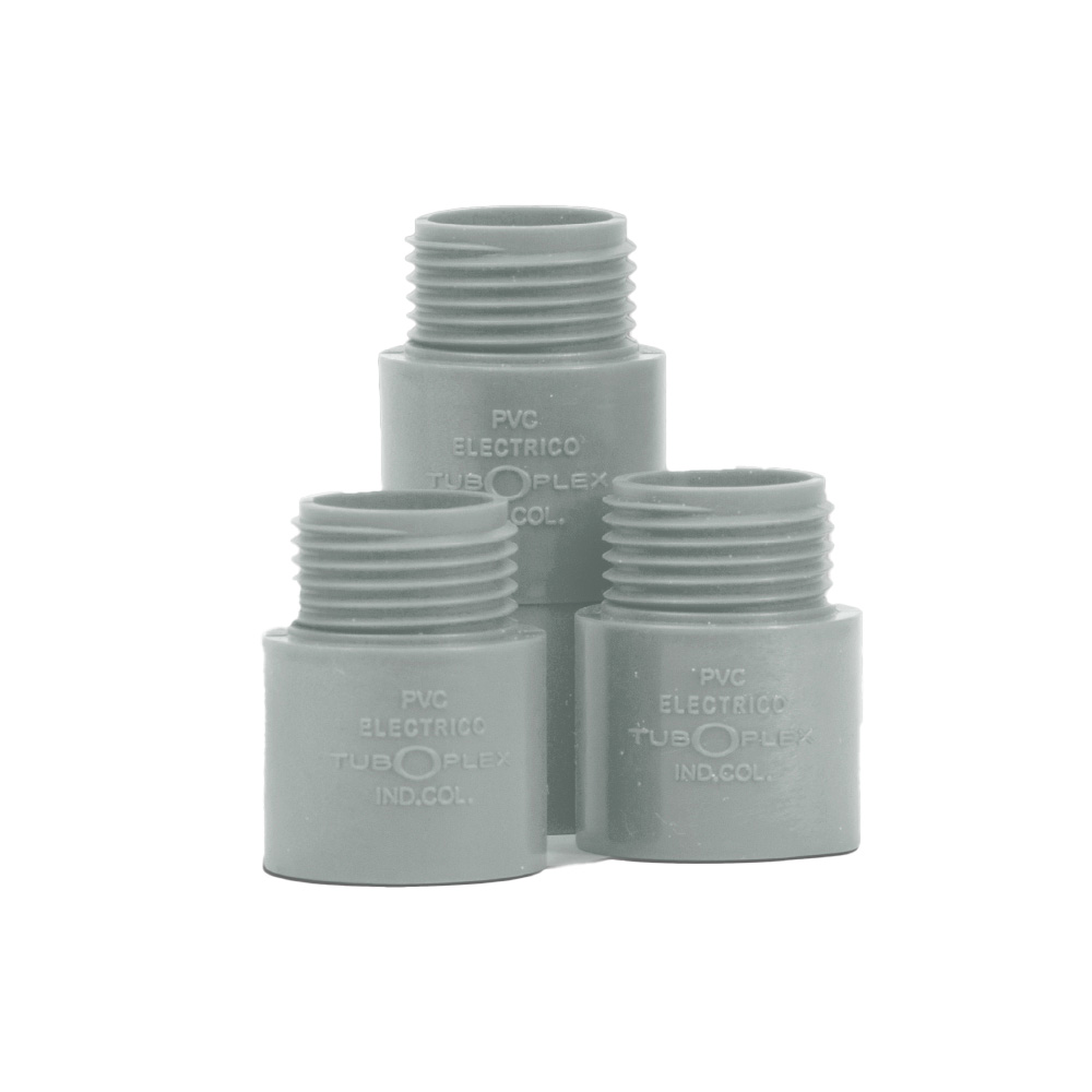 Adaptador Terminal Conduit Gris 3/4" - Tul