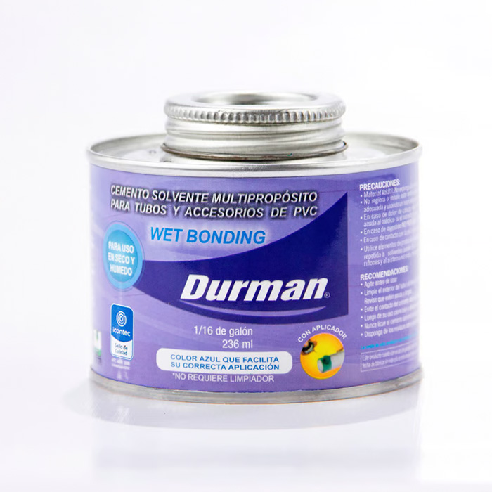Soldadura PVC Wet Bonding con Norma 1/4 gal - Tul