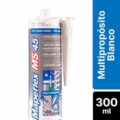 Mapeflex MS 45 Cartucho x 300 ml Blanco - Tul