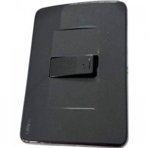 Pulsador Sencillo Ultra Básico Negro - Tul Pulsador Sencillo Ultra Básico Negro - Tul