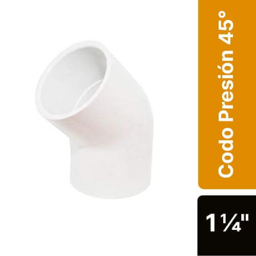 Codo Presión 45 1 1 4 Tul