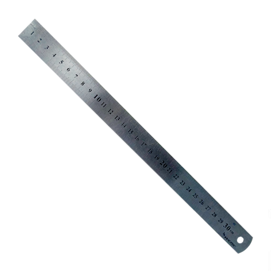 Regla Multiusos 12 x 1" Acero Inoxidable - Tul