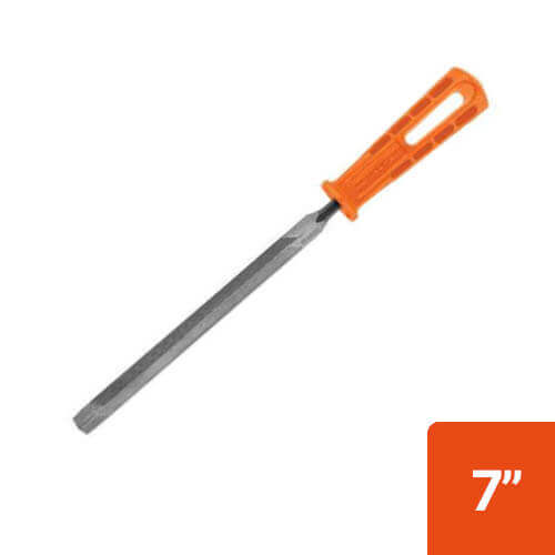 Lima Triángulo Pesado con Mango 7" - Tul