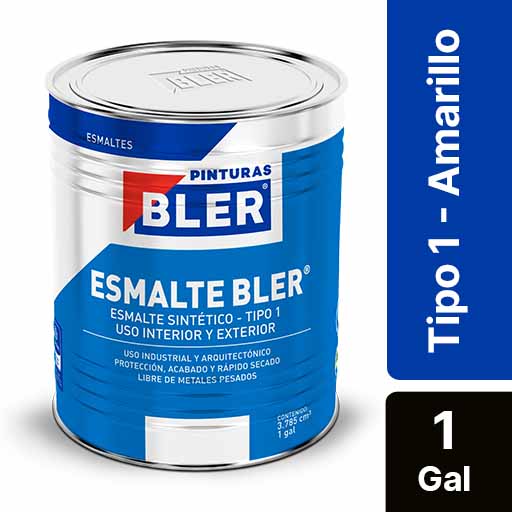 Esmalte Sintético Tipo 1 Amarillo Galón - Tul