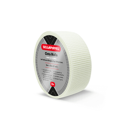Cinta malla drywall x 20 mt - Tul