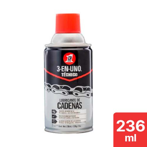 Lubricante de Cadenas para Moto 236 ml - Tul