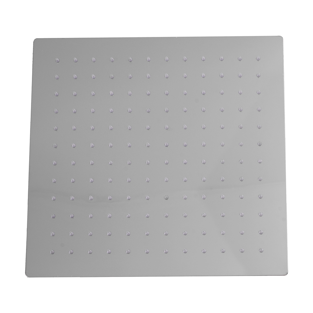 Ducha Regadera Cromada Inox Cuadrada HT80290 12" - Tul