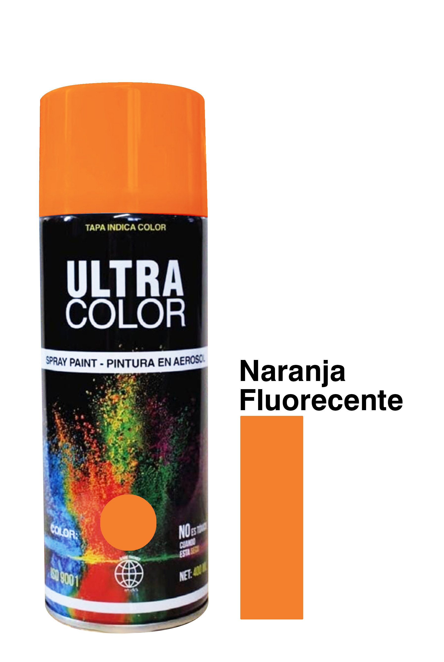Aerosol Fluorescente Naranja 400 ml - Tul