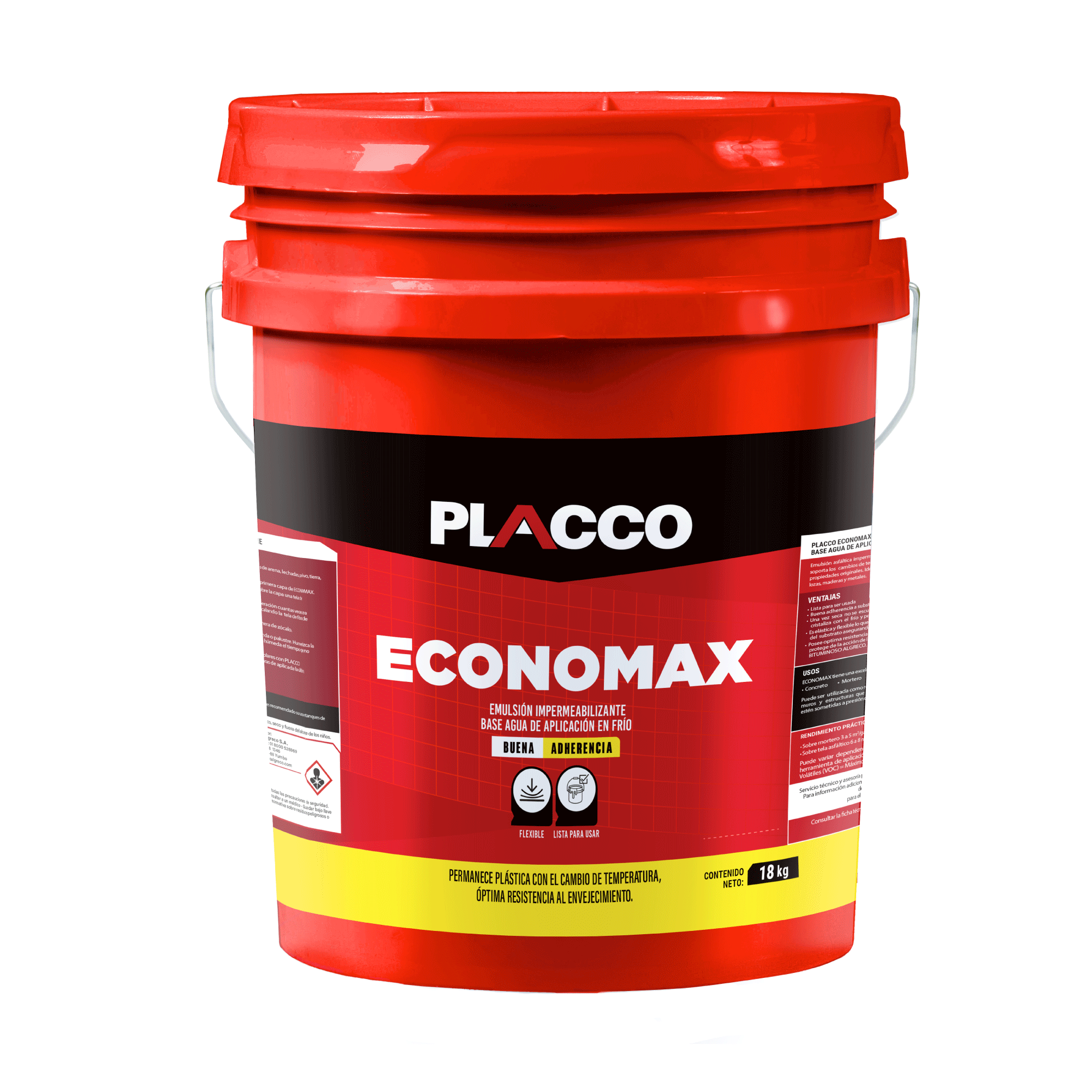 Emulsion Asfáltica Economax Placco Cuñete - Tul