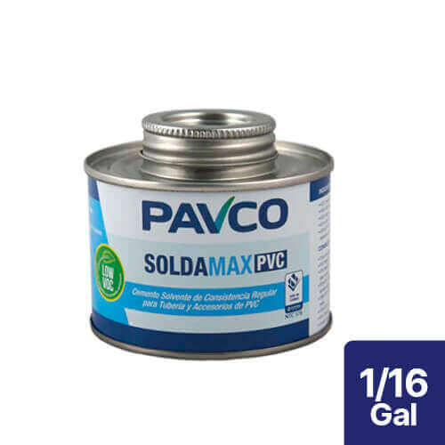 Soldadura PVC 1/16 gal - Tul