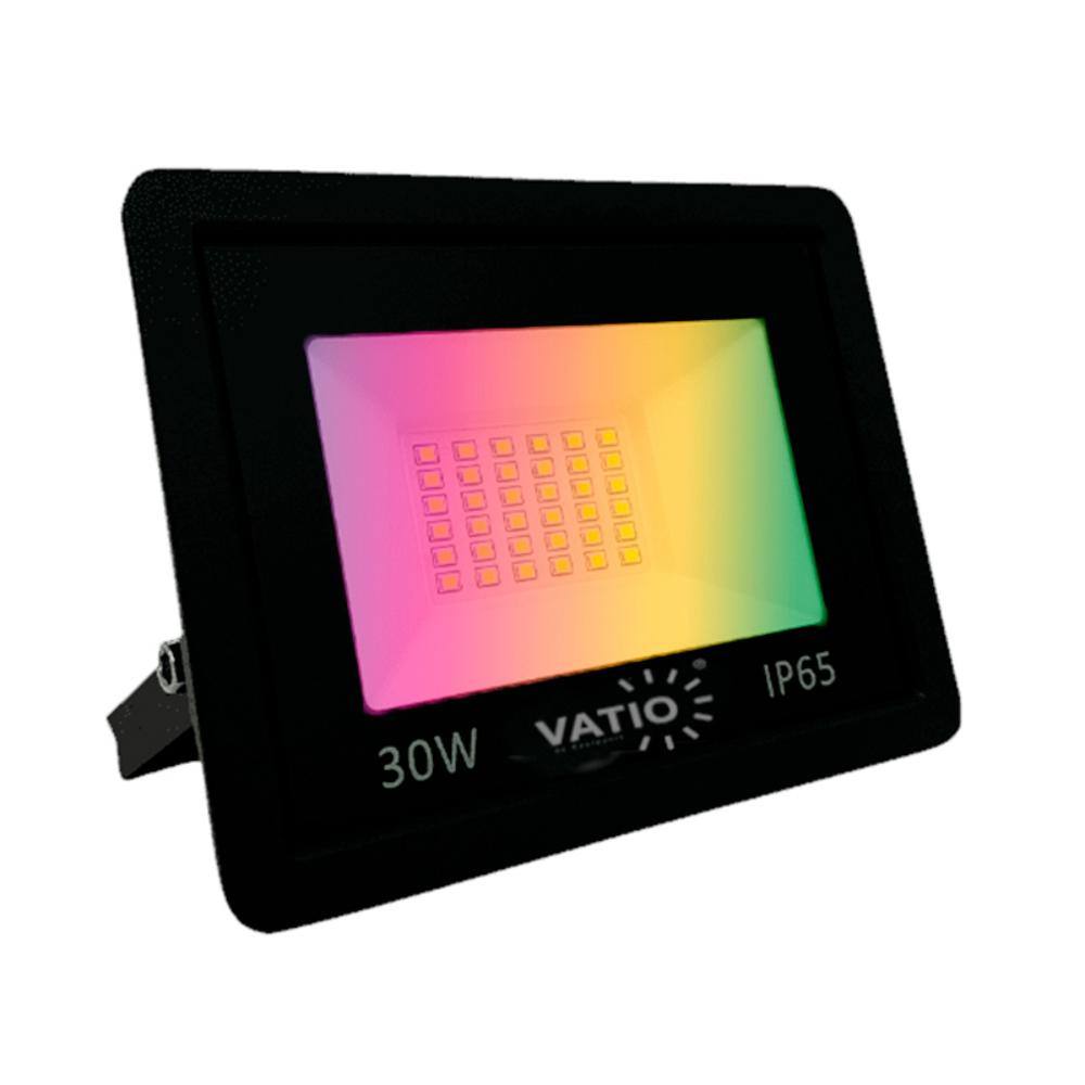 Reflector LED Slim 30W 100V–240V RGB - Tul