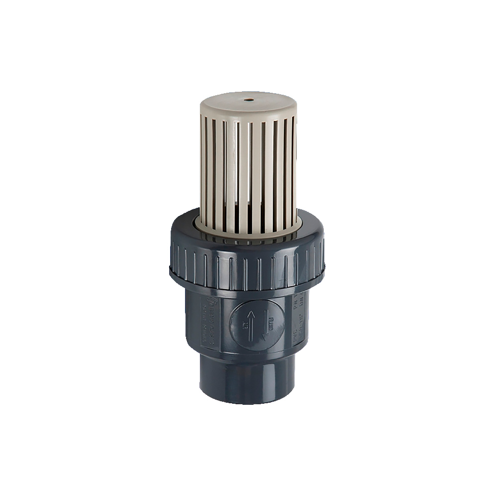 Valvula Purga Aire y Pie PVC 1 1/2" - Tul