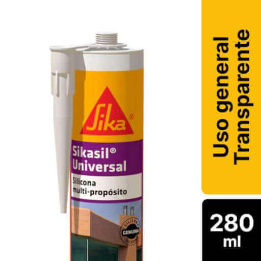 Sikasil Universal Transparente 280 ml - Tul
