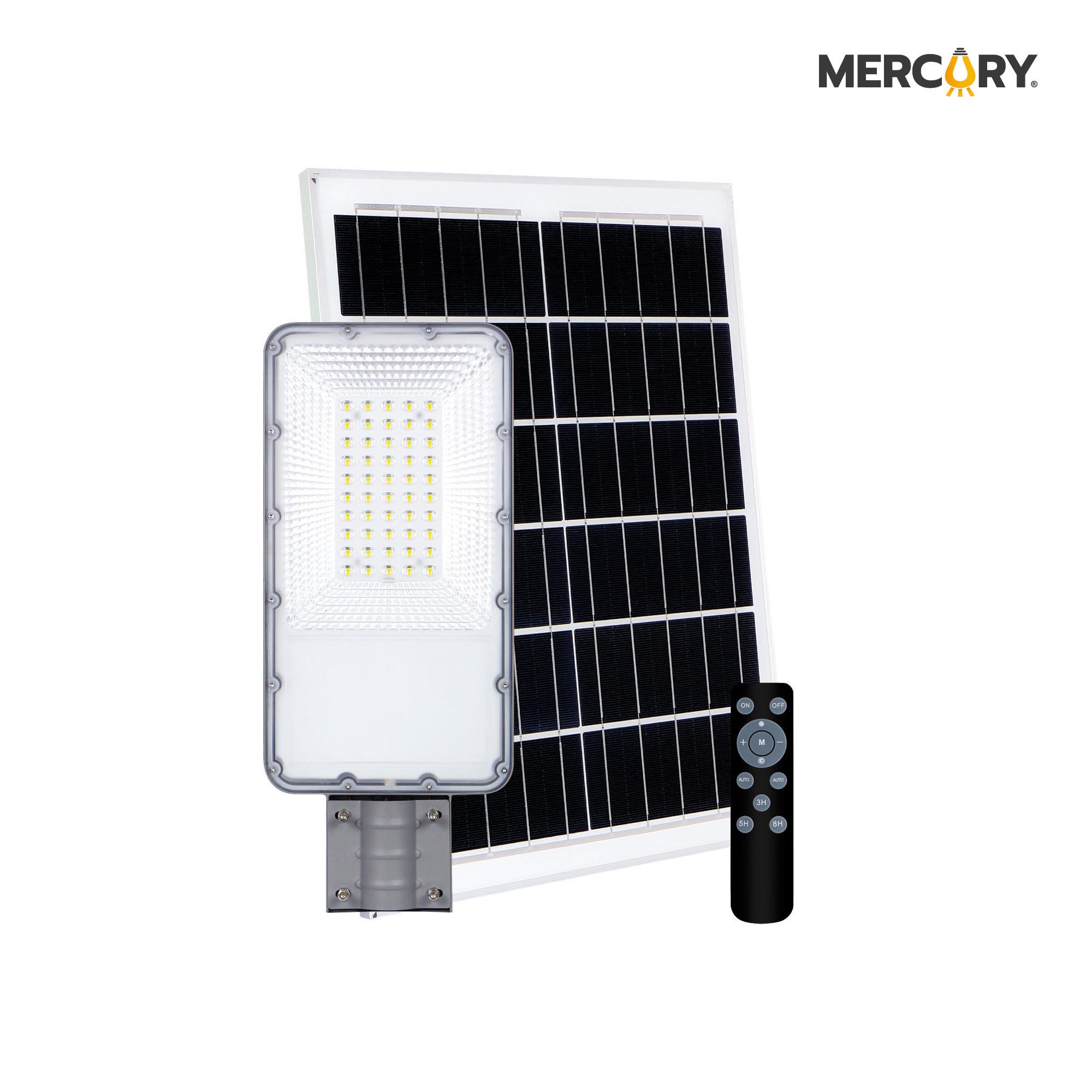 Luminaria Led Street + Panel Solar 200W 6500K/IP65 - Tul